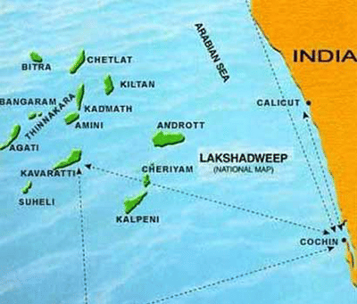 Island Groups of the Arabian Sea - Geography Notes