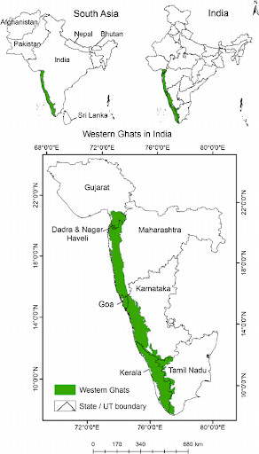 The Western and Eastern Ghats - Geography Notes
