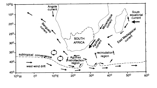 Mozambique Current - Oceanic Currents - Geography Notes