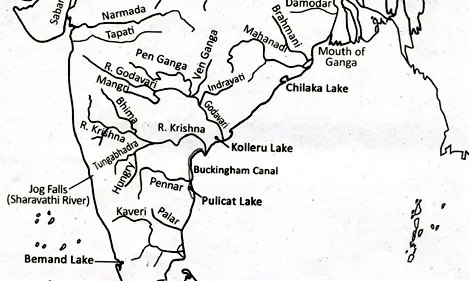 River Systems in Peninsular India - Geography Notes