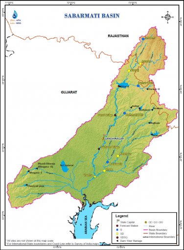 Sabarmati River - Geography Notes