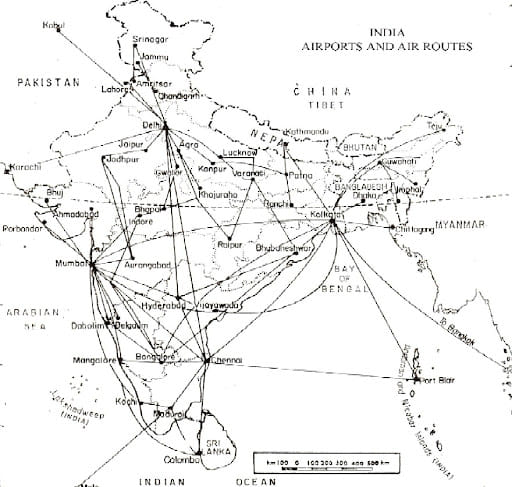 Transport, Communication and Trade in India - Geography Notes