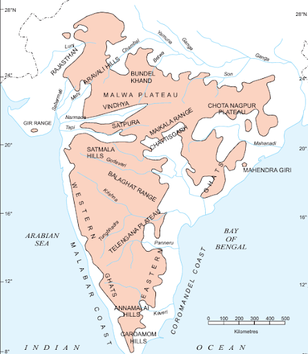 India’s Physiographic Divisions - Geography Notes