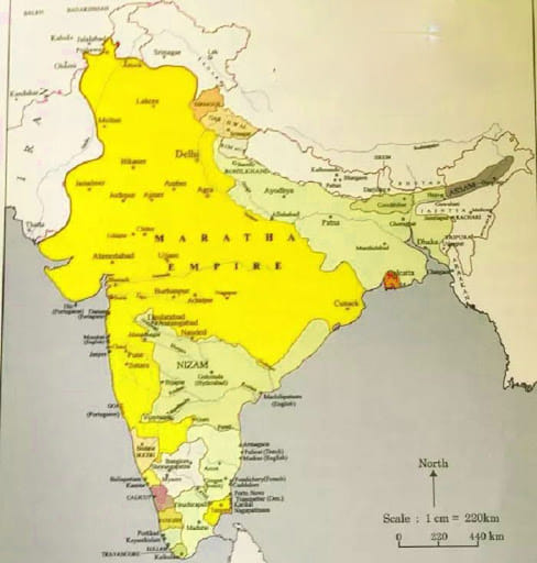 British vs Marathas - Modern Indian History Notes