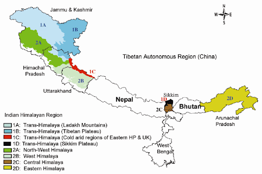 Indias Divisions Based on Geological Structure and Geomorphic Processes ...