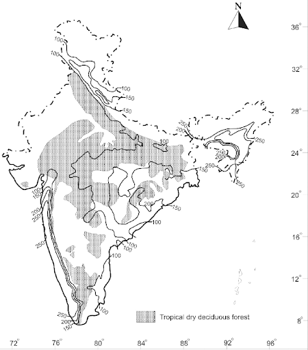 Tropical Dry Deciduous Forest - Environment Notes