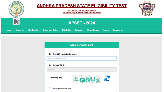 AP SET Admit Card 2024 Out at apset.net.in; Download APSET Hall Ticket
