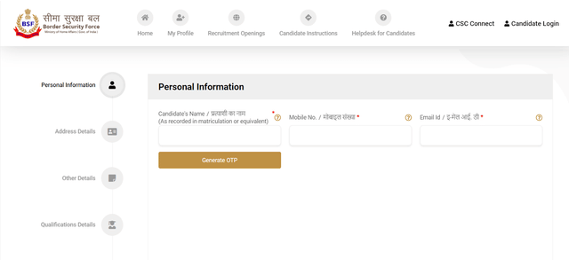 BSF 2024 Recruitment Notification Out; Apply for 82 Posts at bsf.gov.in