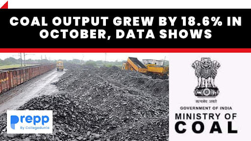 Coal Output Grew By 18.6% In October, Data Shows