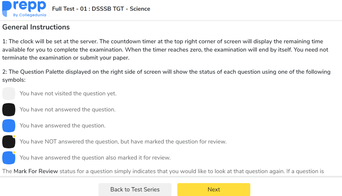 DSSSB Mock Test Series 2024