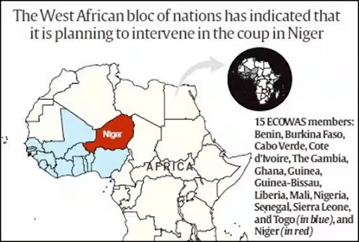 What Is ECOWAS, The West African Bloc That Could Intervene In Niger’s Coup?