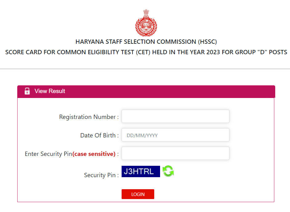 HSSC Group D Result 2024 Out at hssc.gov.in; Download Scorecard