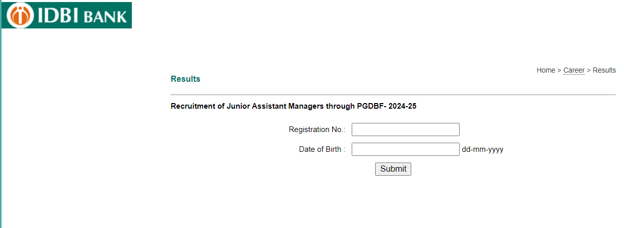 IDBI Junior Assistant Manager Final Result 2024 Out; Download Scorecard