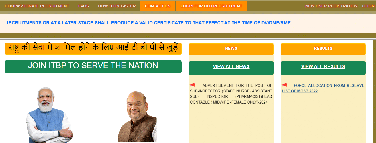 ITBP Recruitment 2024: Notification Out for Various Posts, Apply Online ...