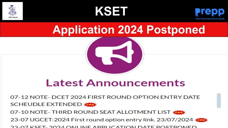 KSET 2024 Notification Out at kea.kar.nic.in; Check Application Details