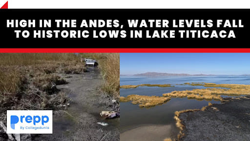 High In The Andes, Water Levels Fall To Historic Lows In Lake Titicaca