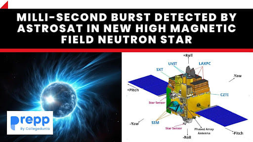 Milli-Second Burst Detected By Astrosat In New High Magnetic Field ...
