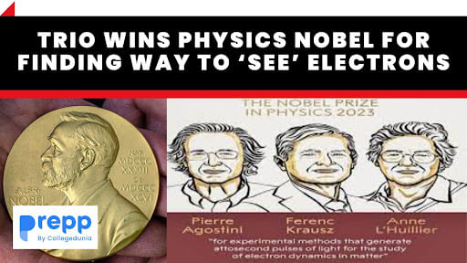 Trio Wins Physics Nobel For Finding Way To ‘See’ Electrons