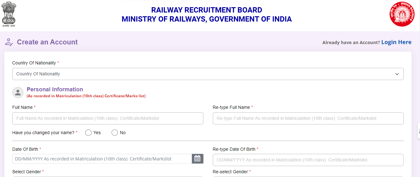 RRB NTPC Recruitment 2024 Application Begins for Undergraduate Level ...