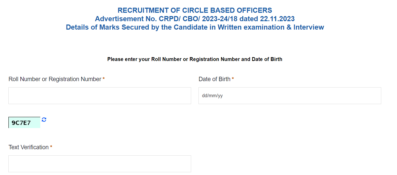 SBI CBO Final Result 2023 Out; Download PDF