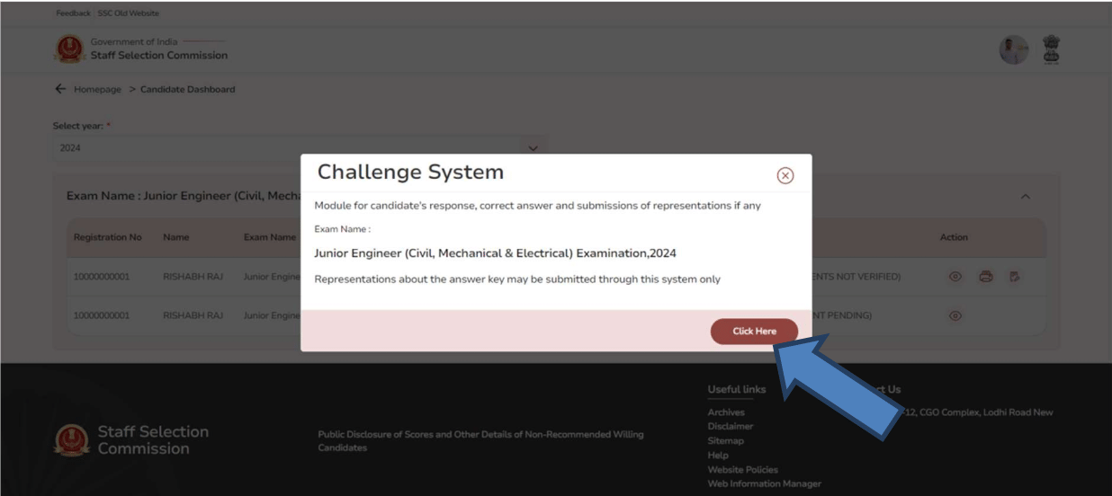 SSC JE Answer Key 2024 Out; Raise Objections at ssc.gov.in