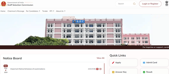 SSC Stenographer Grade C 2024 and Other Departmental Exam Dates Out ...