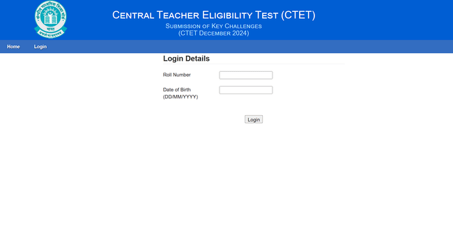 CTET Answer Key 2024 Out; Paper 1 & Paper 2 Response Sheet