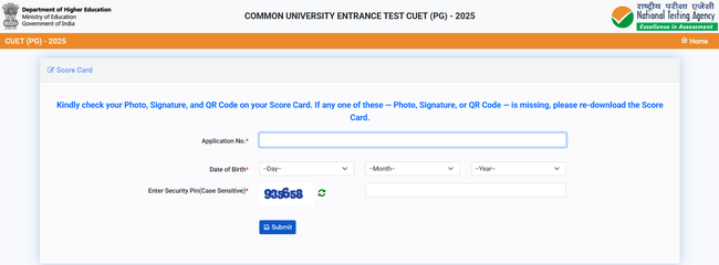 CUET PG 2025 Result Out at exams.nta.ac.in: Direct Link to Download Scorecard