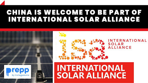 China is Welcome to be Part of International Solar Alliance