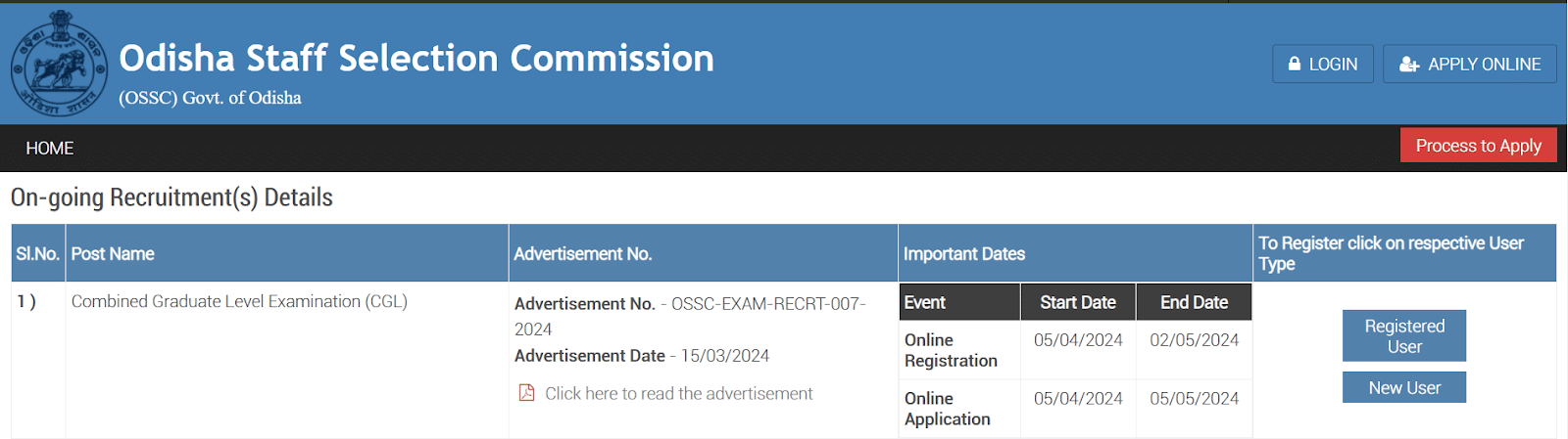 OSSC CGL 2024 Prelims Admit Card Out - Check Direct Link, Exam dates ...