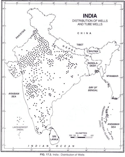 Well and Tube Well Irrigation - Agriculture Notes