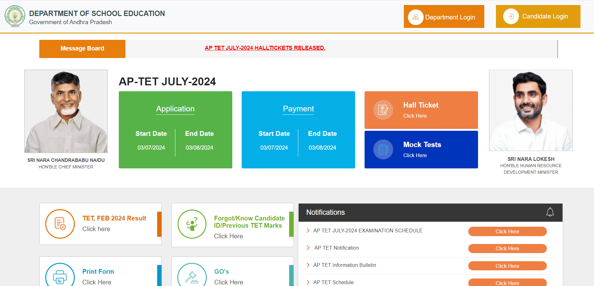 AP TET Hall Ticket 2024 Out at aptet.apcfss.in; Download Now