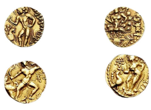 Gupta Period Coins - Ancient Coins - Ancient India Notes