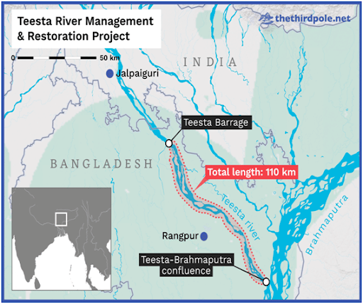 Teesta River Dispute - International Relations (IR) Notes