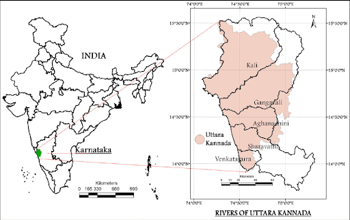 Sharavati - Smaller Rivers flowing towards West - Geography Notes