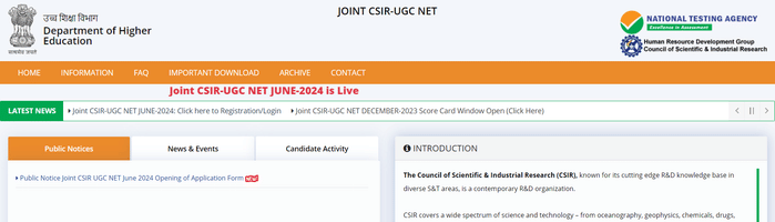 CSIR NET June 2024 Application Extended: Apply Online at csirnet.nta.ac.in