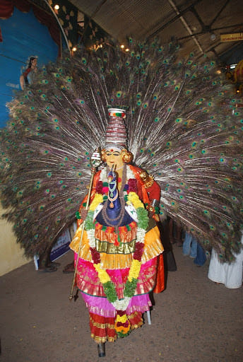 Mayilattam - Indian folk dances - Art and Culture Notes