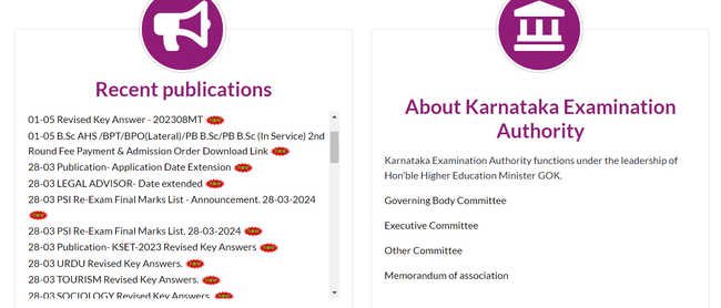 KEA Released KSET 2024 Answer Key at cetonline.karnataka.gov.in; Check ...