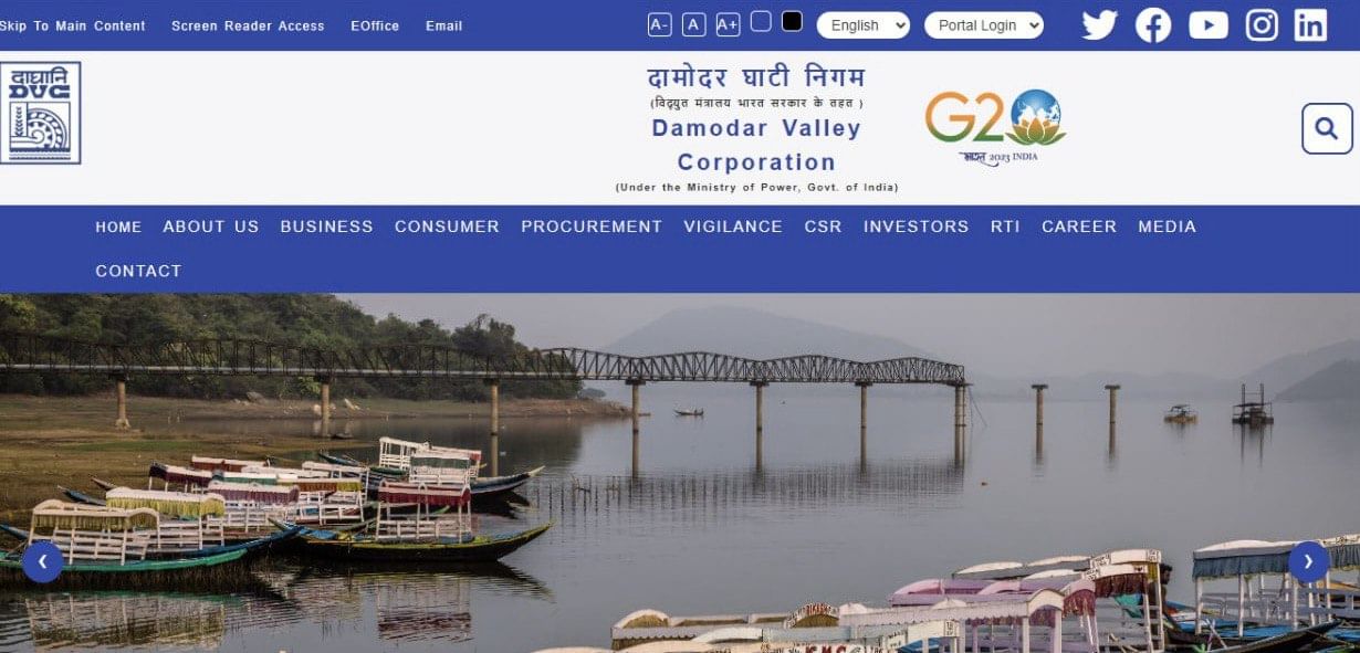 Damodar Valley Corporation JE Notification 2024 Released: Apply Online ...
