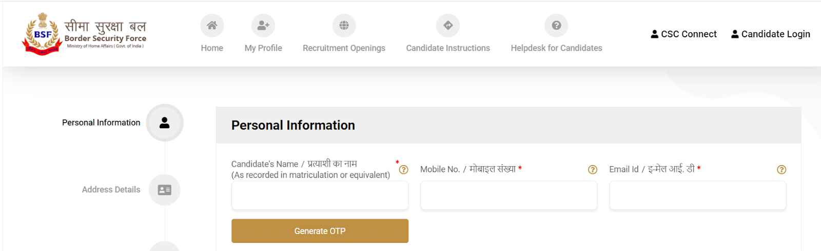 BSF Notification 2024 Out for SI & HC; Apply Online for 1526 Vacancies